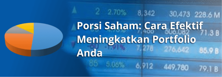 Porsi Saham: Cara Efektif Meningkatkan Portfolio Anda
